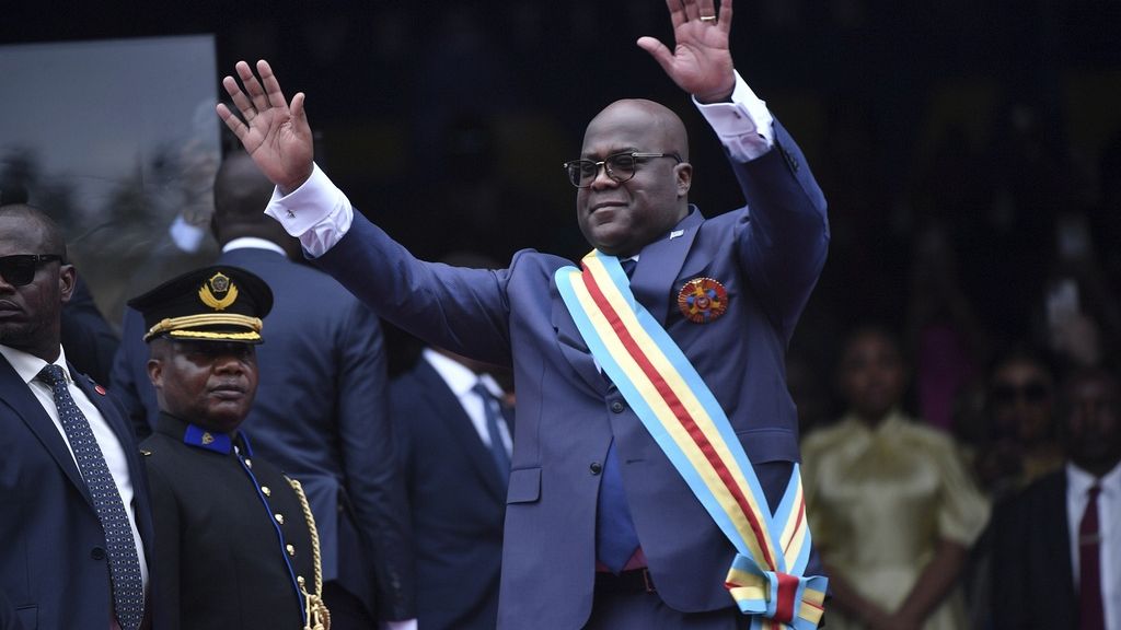 En RD Congo, le président Félix Tshisekedi prête serment pour un second ... En RD Congo, le président Félix Tshisekedi prête serment pour un second ...
