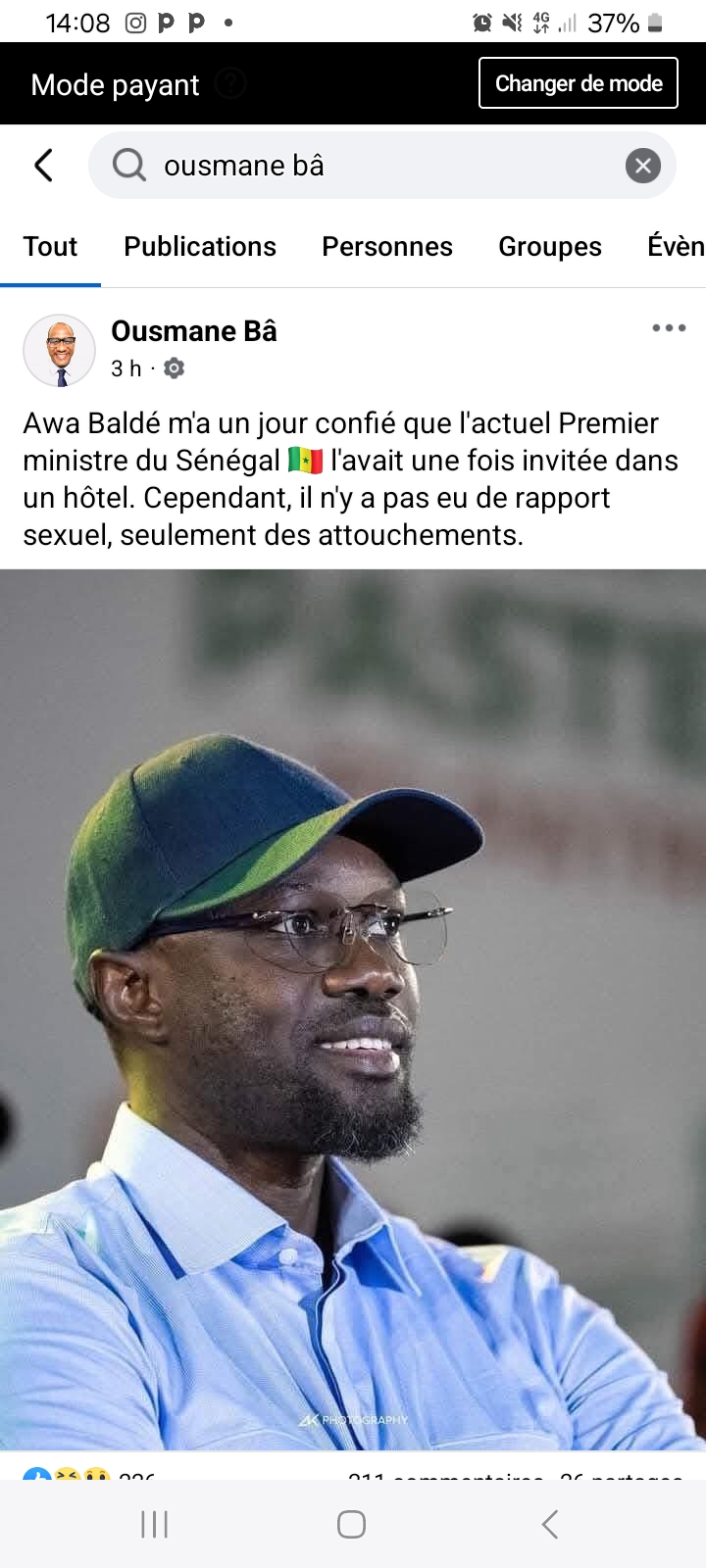 Prétendue relation avec l'actuel Premier Ministre- L'influenceuse Awa Baldé, sur le point d ...